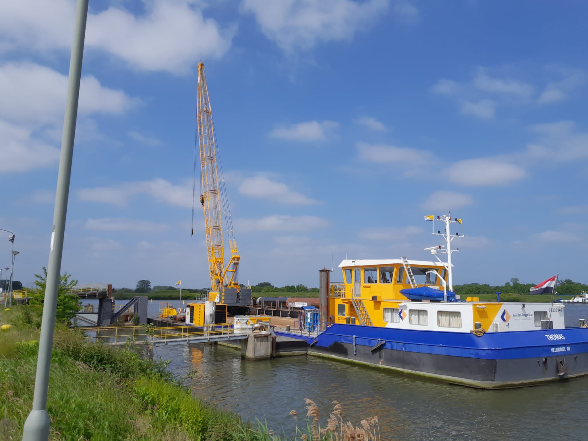 kraan | Van den Biggelaar Grond- en waterbouw
